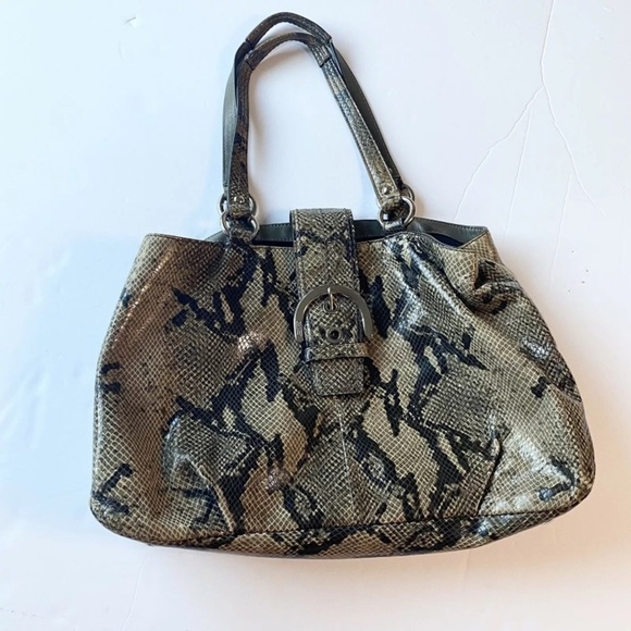 Coach | Bags | Coach Womens Python Purse | Poshmark